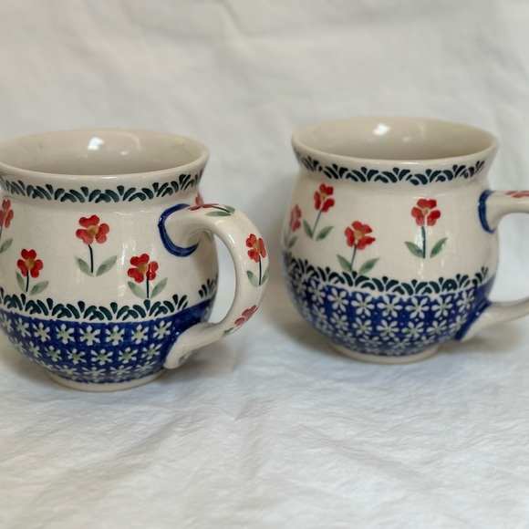 Polish Pottery | Dining | Polish Pottery Mugs | Poshmark